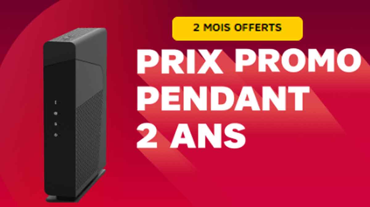 BOX internet : Des prix fous + 2 mois offerts sur les offres Fibre ou ADSL de SFR