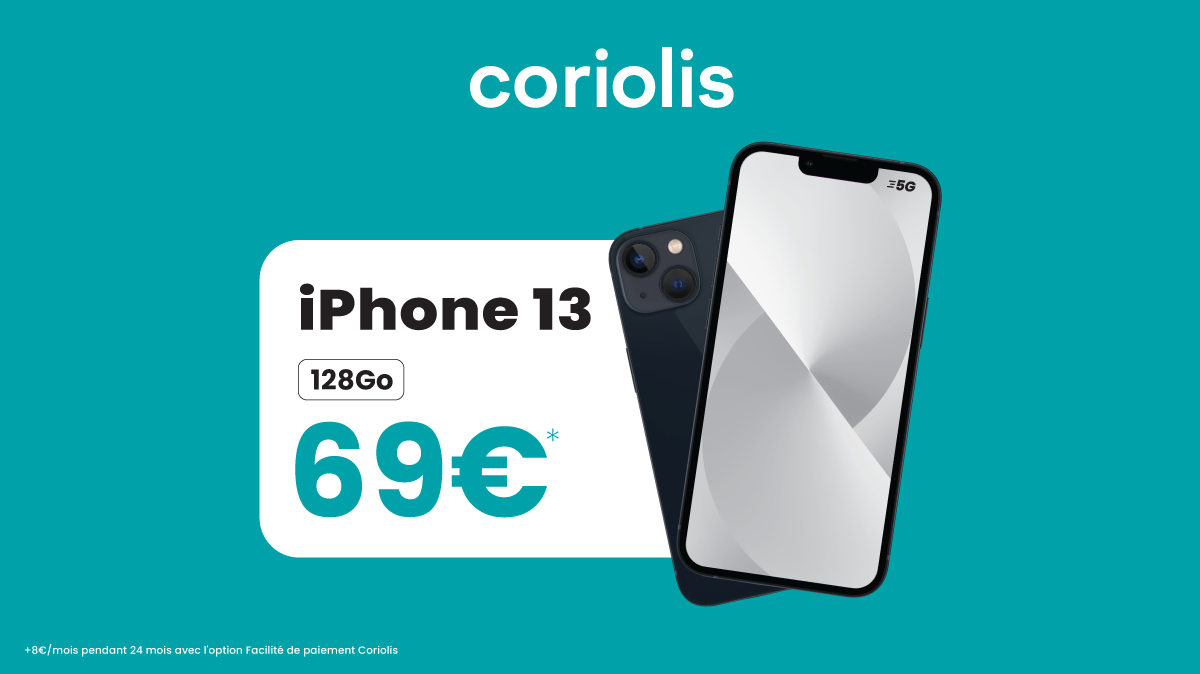Offrez-vous l’iPhone 13 à prix cassé avec cet énorme forfait mobile 300 ...